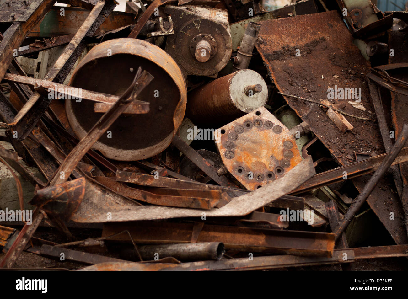 Junkyard Scrap Metal High Resolution Stock Photography and Images - Alamy