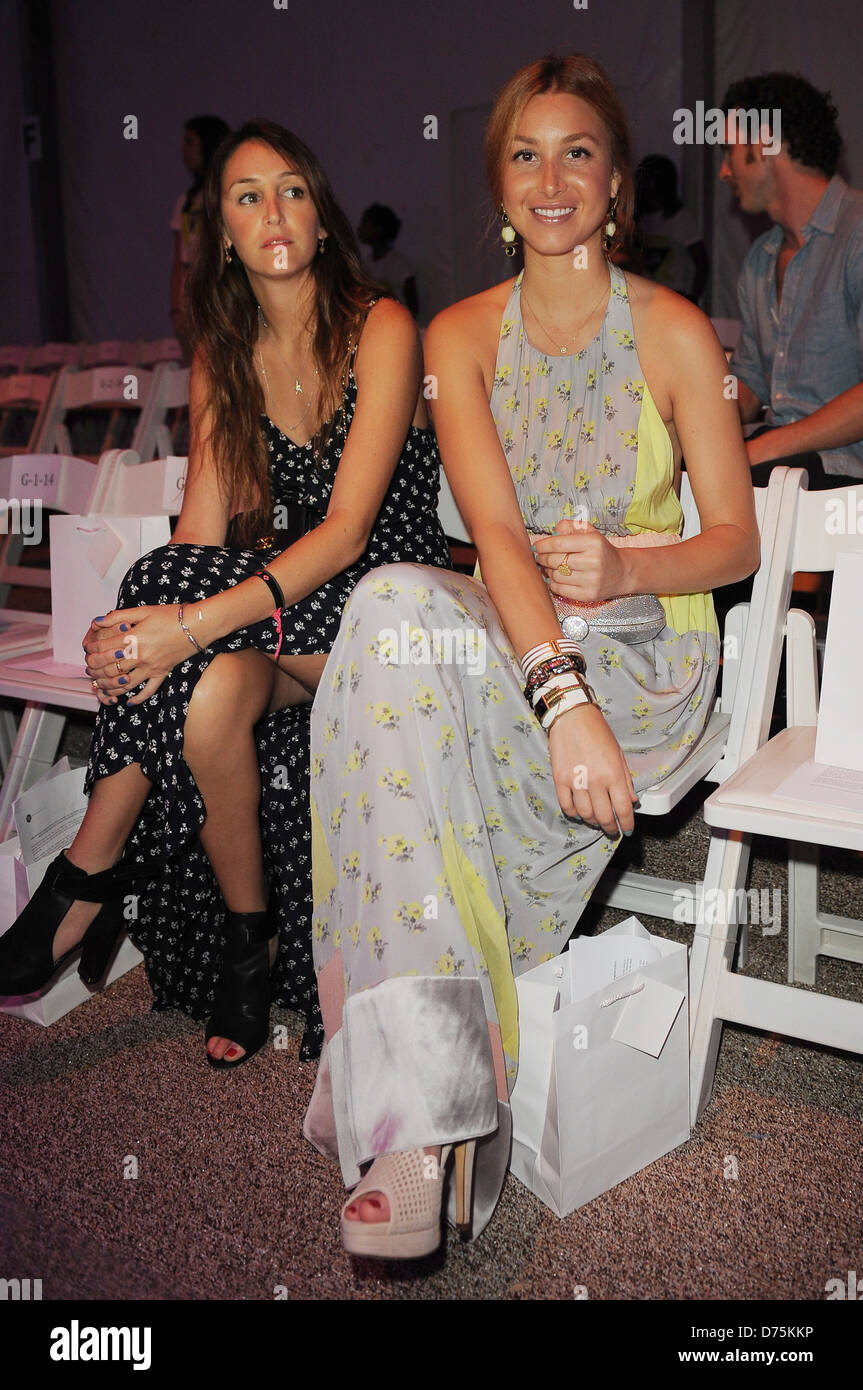 Whitney Port attends the Mara Hoffman Swim show during Mercedes-Benz ...