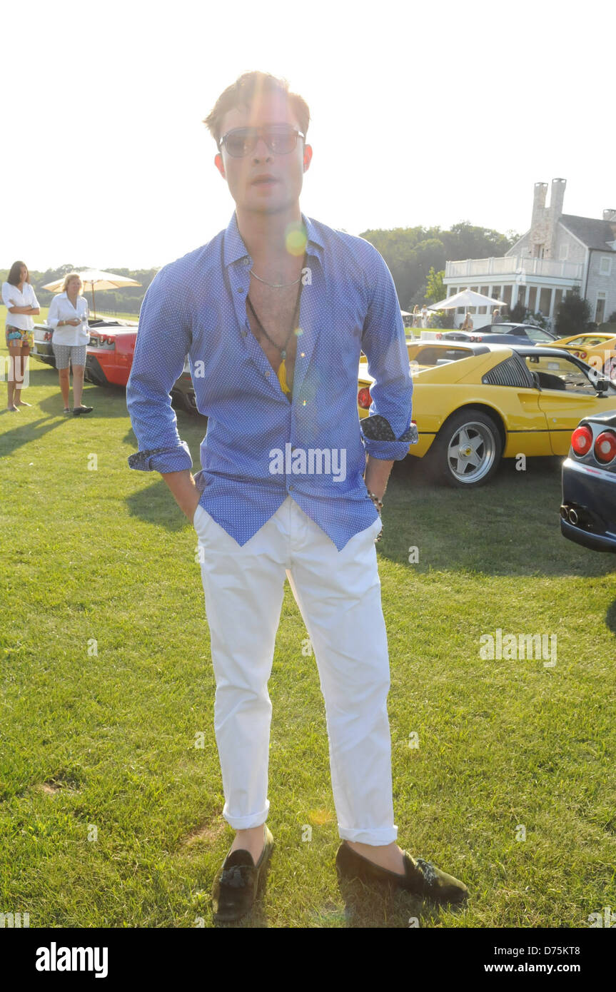 Ed Westwick Nathaniel Christian hosts third annual Hamptons Rally with ...
