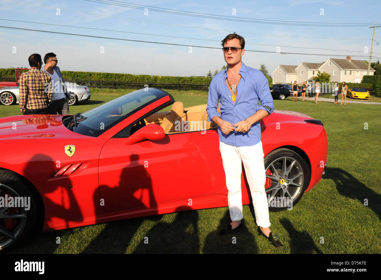 Ed Westwick Nathaniel Christian hosts third annual Hamptons Rally with ...
