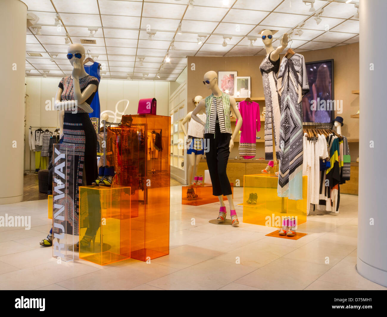BCBG Max Azria Store Interior, NYC Stock Photo - Alamy