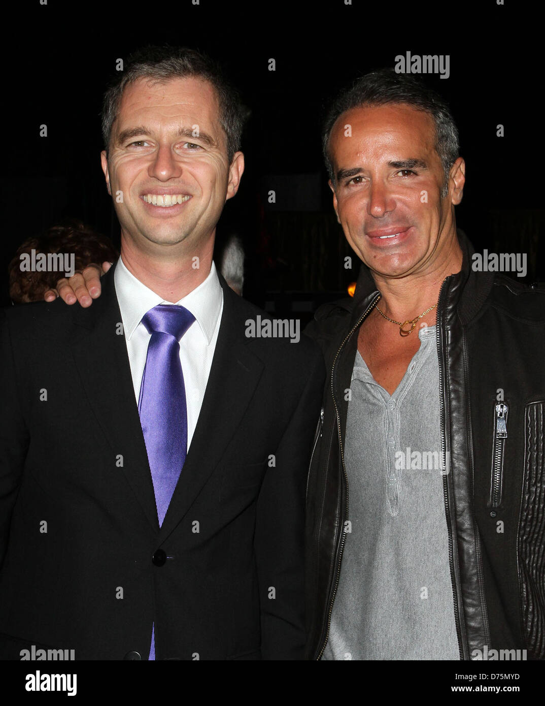 Consul General de France a Los Angeles, David Martinon and Lloyd Klein ...