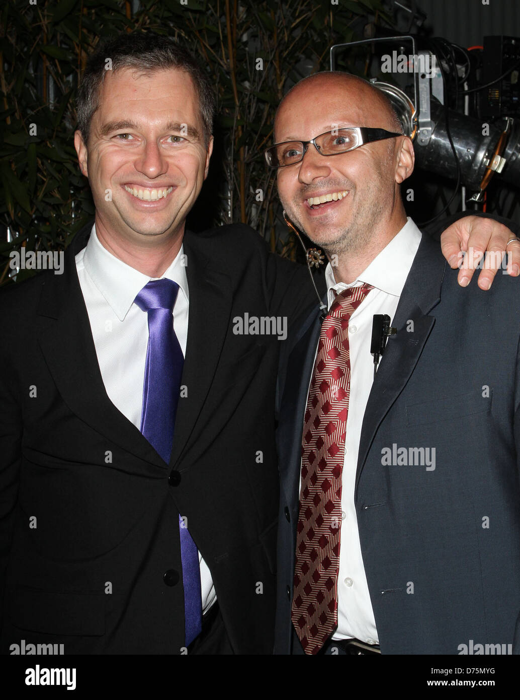 Consul General de France a Los Angeles, David Martinon and Gilles ...