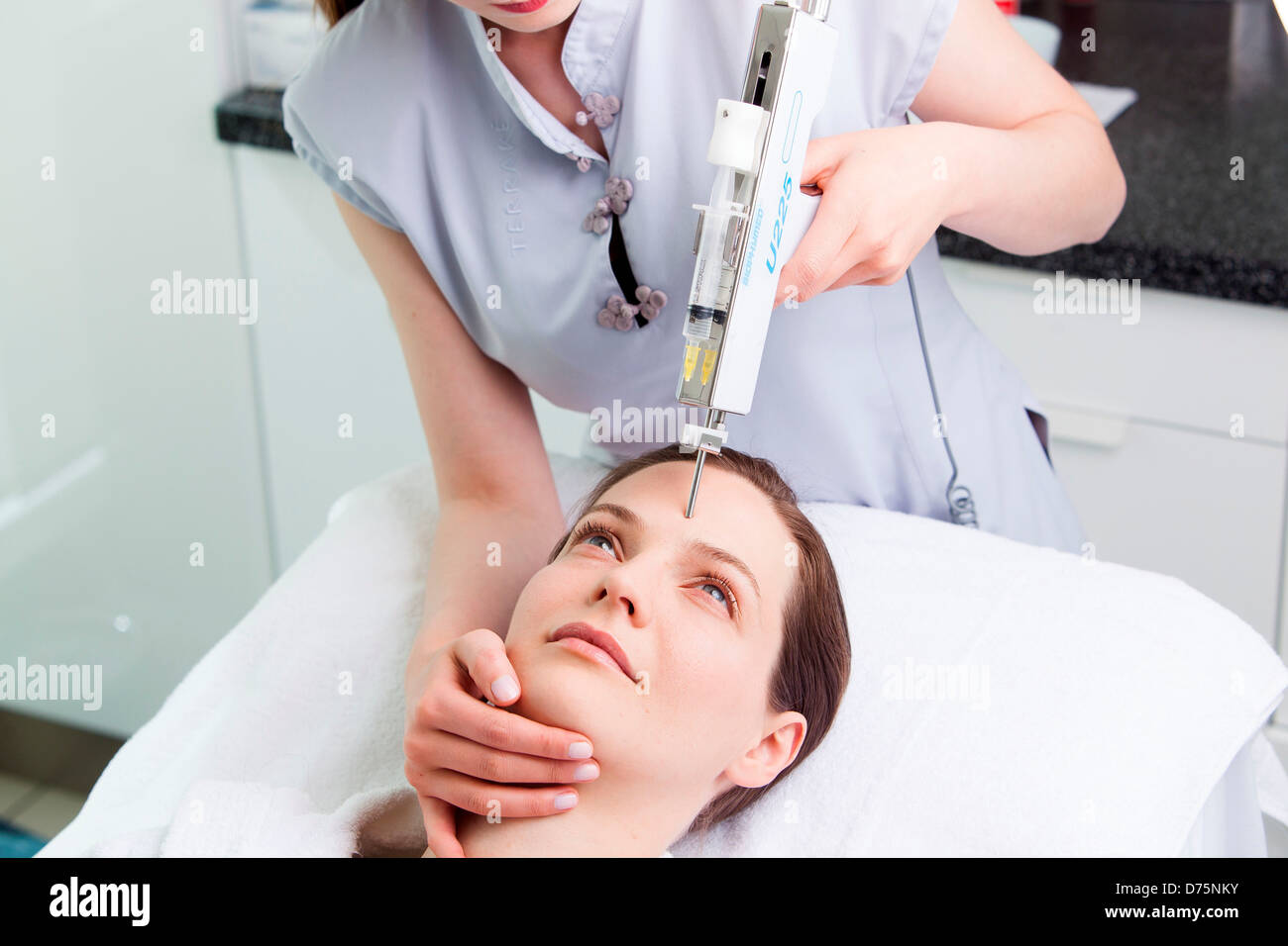 Mesolift? treatment consisting in micro-injections into the derm ...