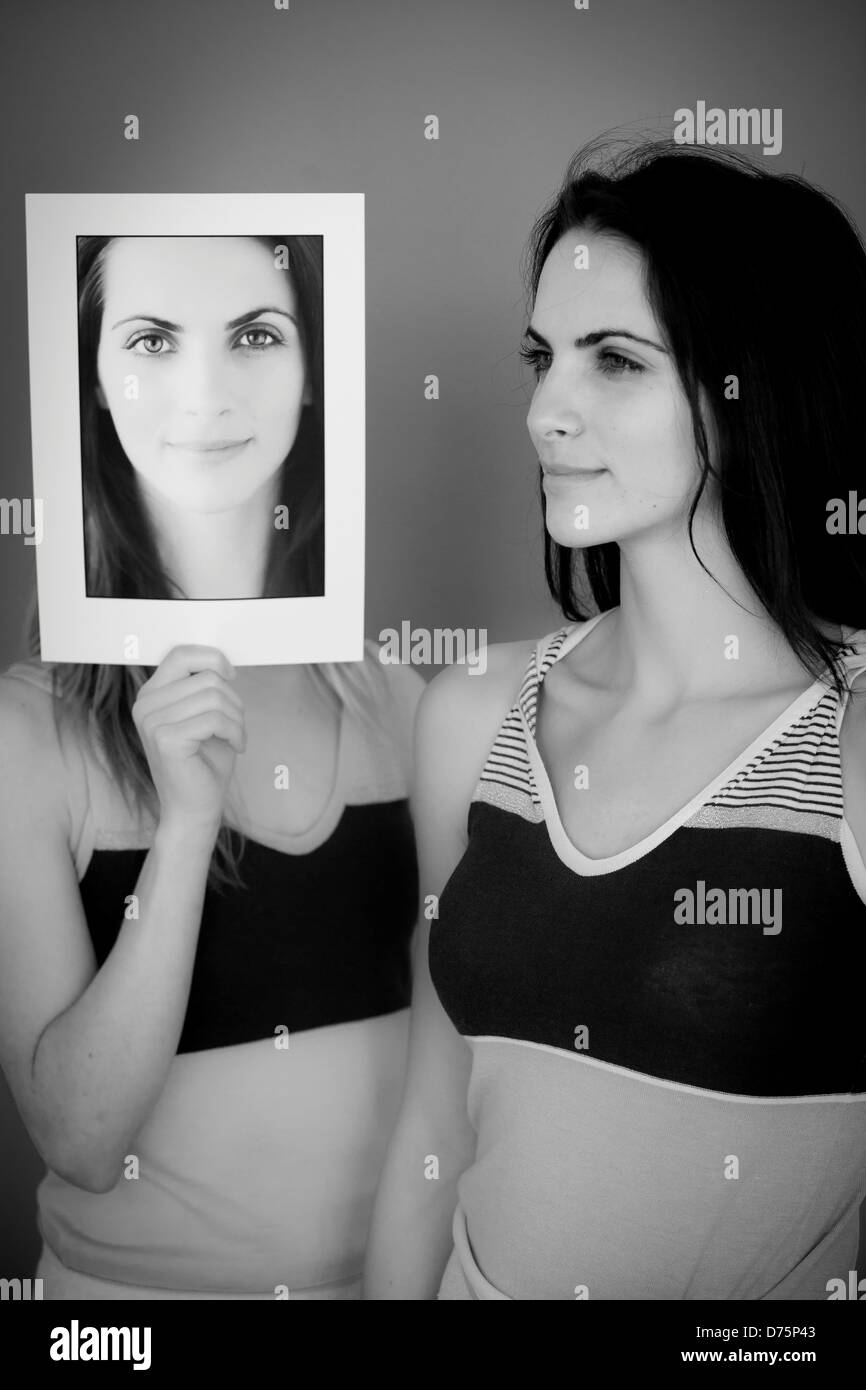 Conceptual image about impersonation Stock Photo - Alamy