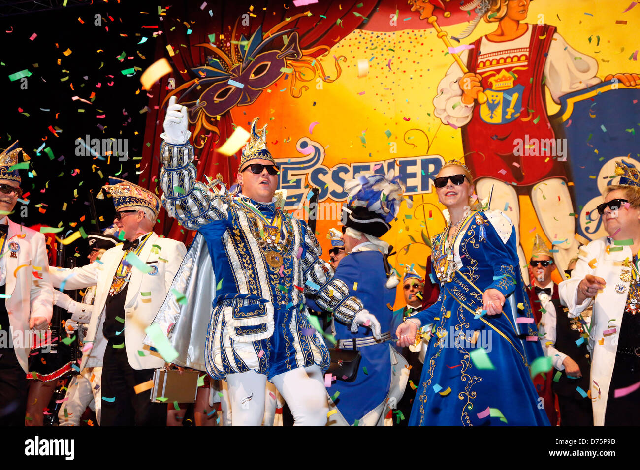 Essen, Germany, carnival in the Ruhr, Essen city royals Stock Photo - Alamy