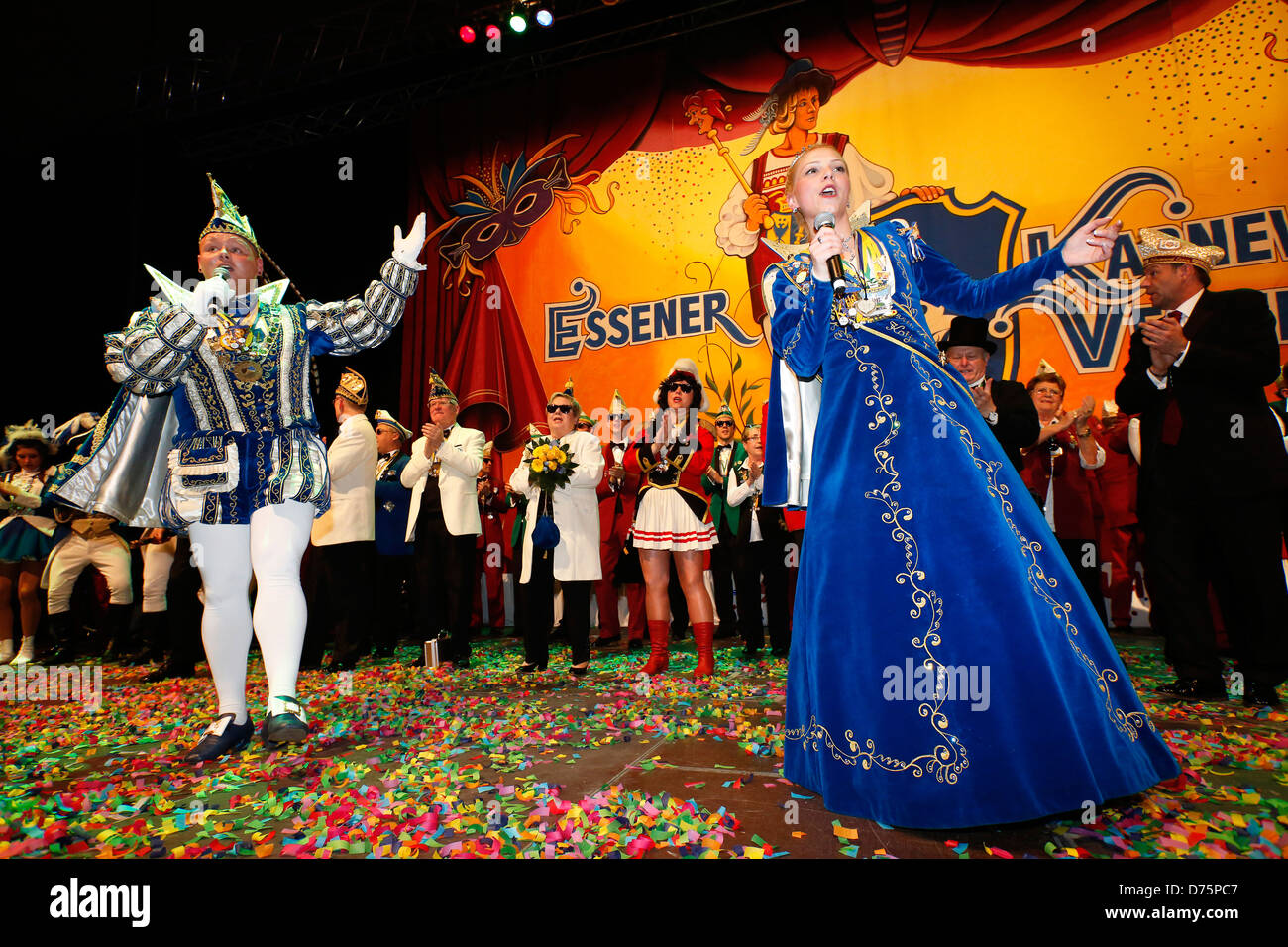 Essen, Germany, carnival in the Ruhr, Essen city royals Stock Photo - Alamy