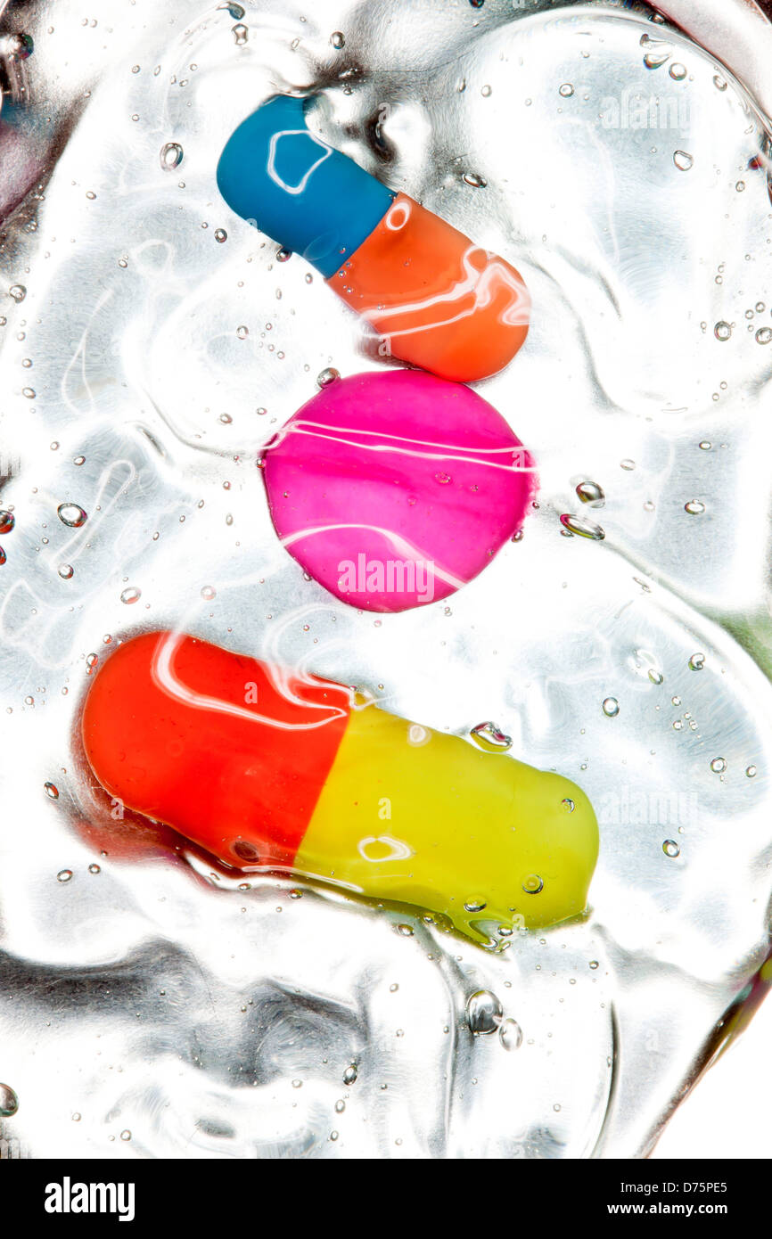 Capsules and tablets Stock Photo - Alamy