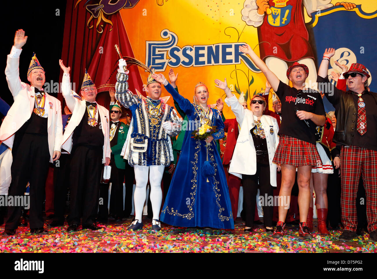 Essen, Germany, carnival in the Ruhr, Essen city royals Stock Photo - Alamy