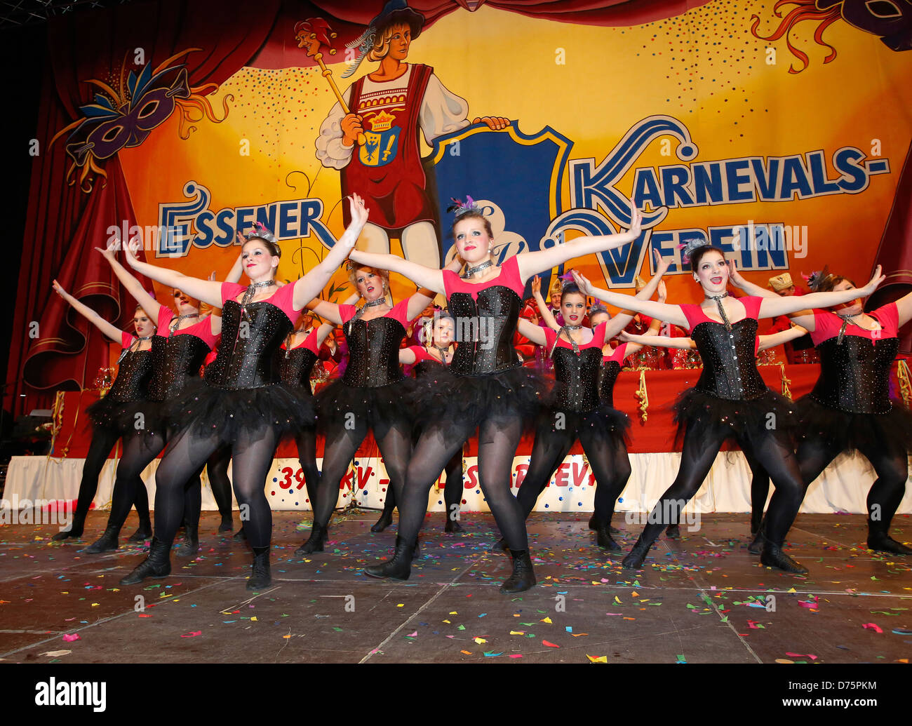 Essen, Germany, in the Ruhr carnival, dance Garden Stock Photo - Alamy
