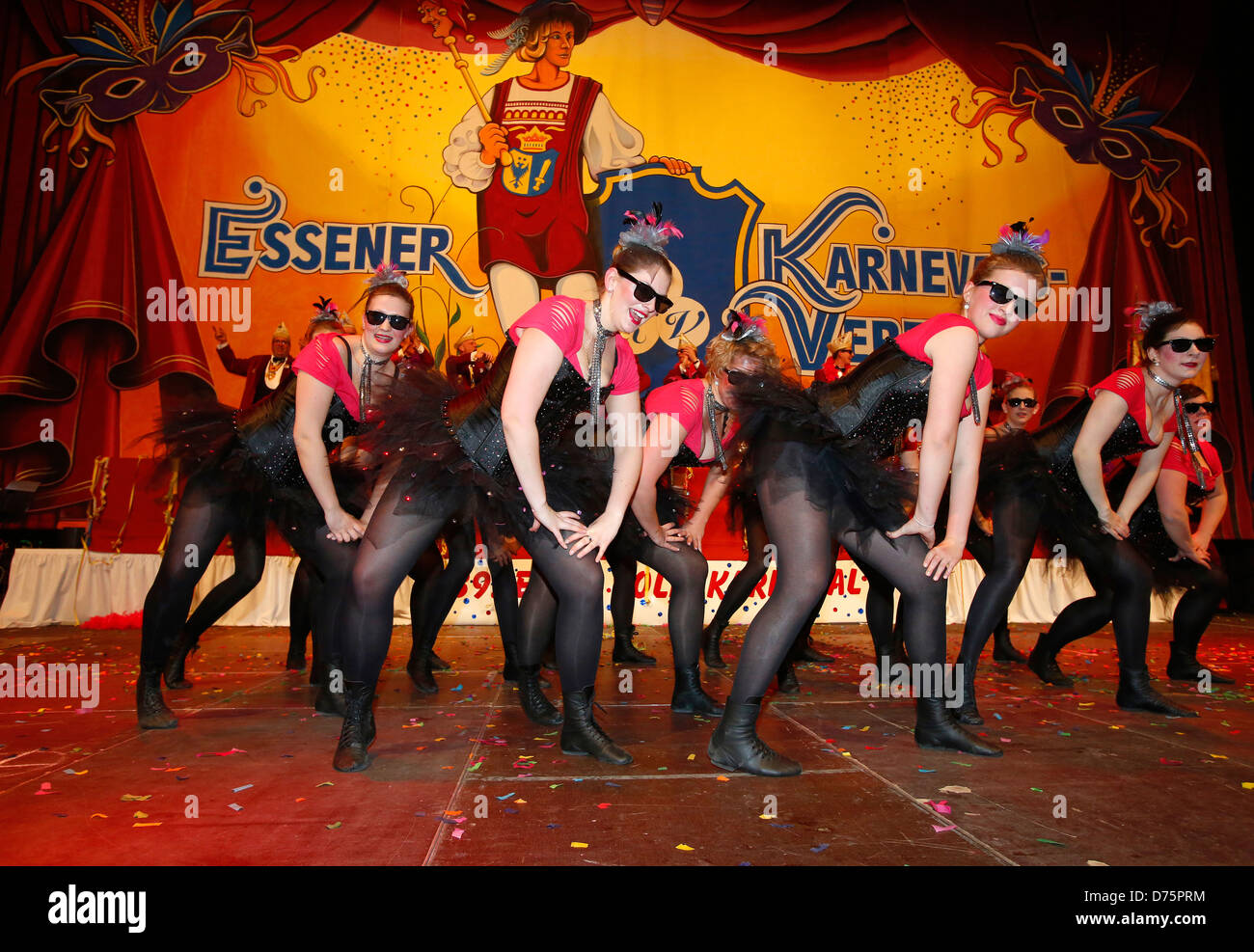 Essen, Germany, in the Ruhr carnival, dance Garden Stock Photo - Alamy