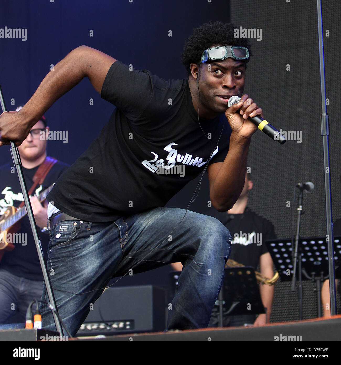 Jeymes Samuel of The Bullitts performing on the Deer Park Stage The Big ...