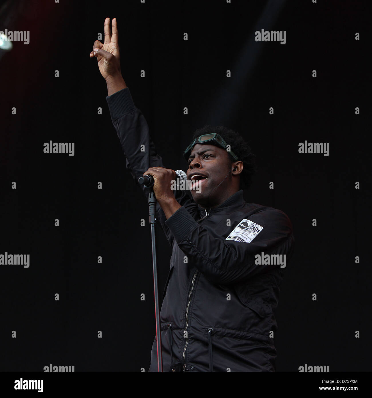 Jeymes Samuel of The Bullitts performing on the Deer Park Stage The Big ...