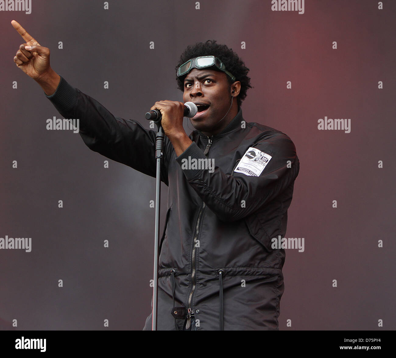 Jeymes Samuel of The Bullitts performing on the Deer Park Stage The Big ...