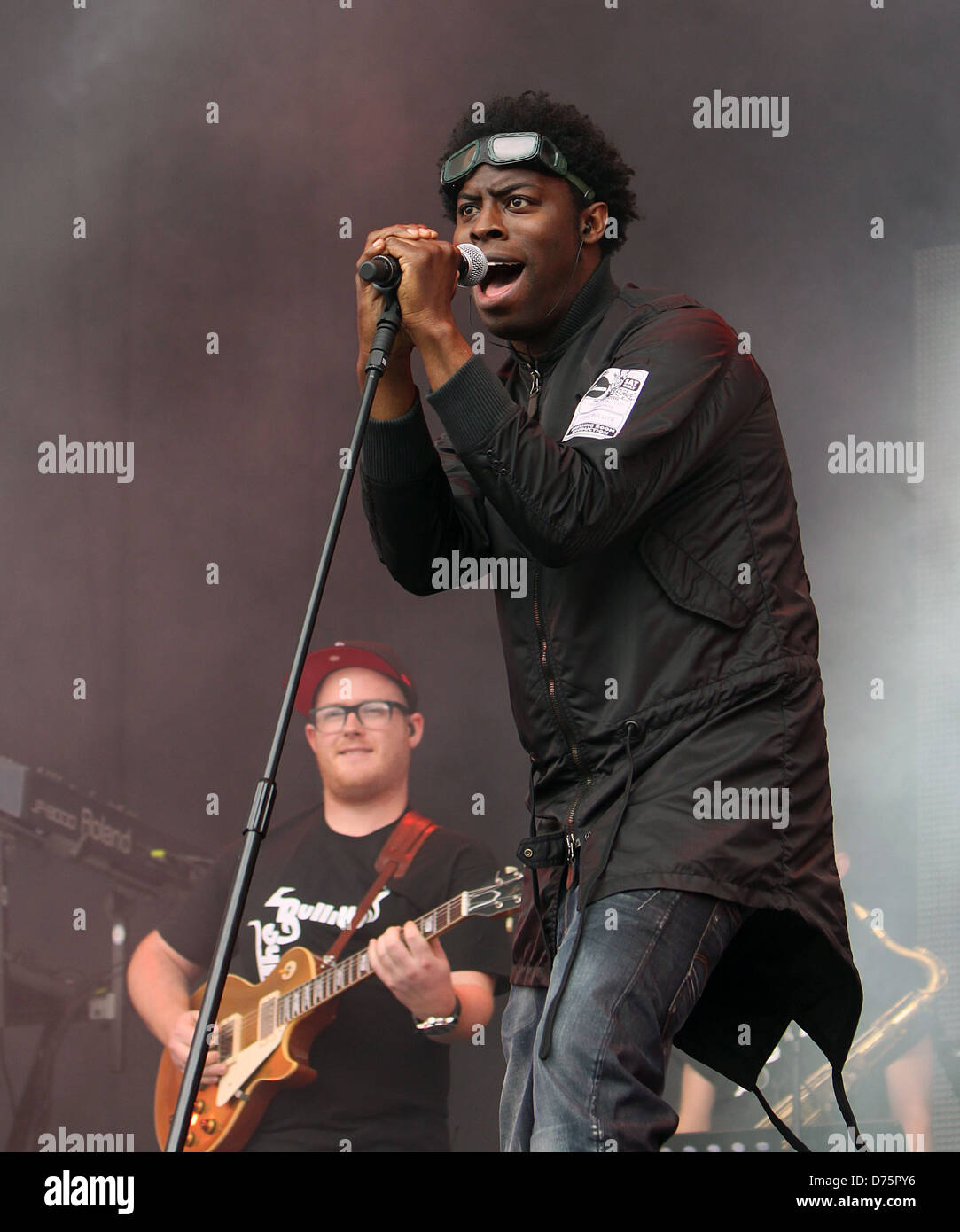 Jeymes Samuel of The Bullitts performing on the Deer Park Stage The Big ...