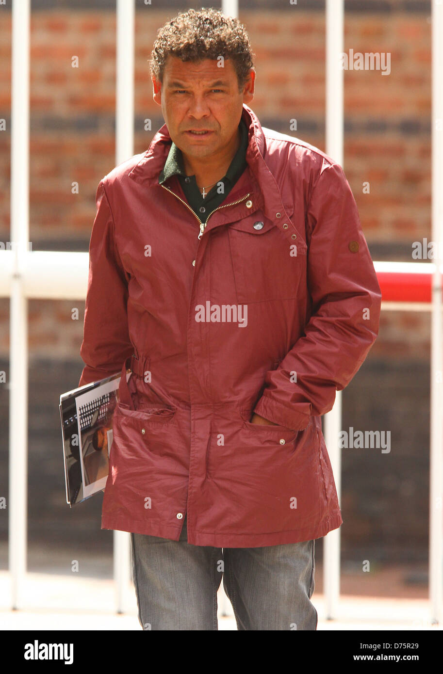 Craig Charles is seen outside Granada Studios Manchester, England - 05. ...