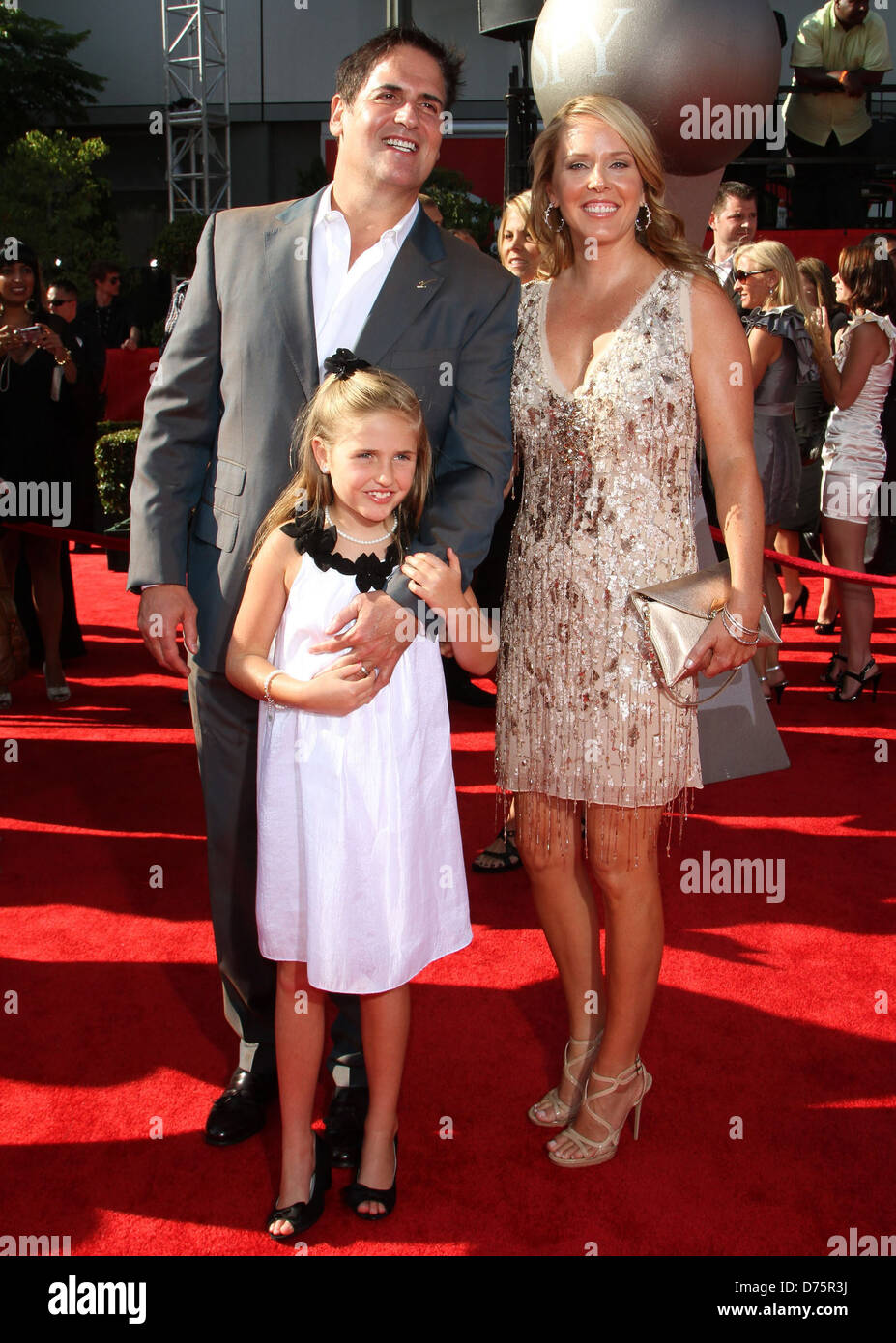 Mark Cuban; Tiffany Cuban; Alexis Cuban The 2011 ESPY Awards held at ...