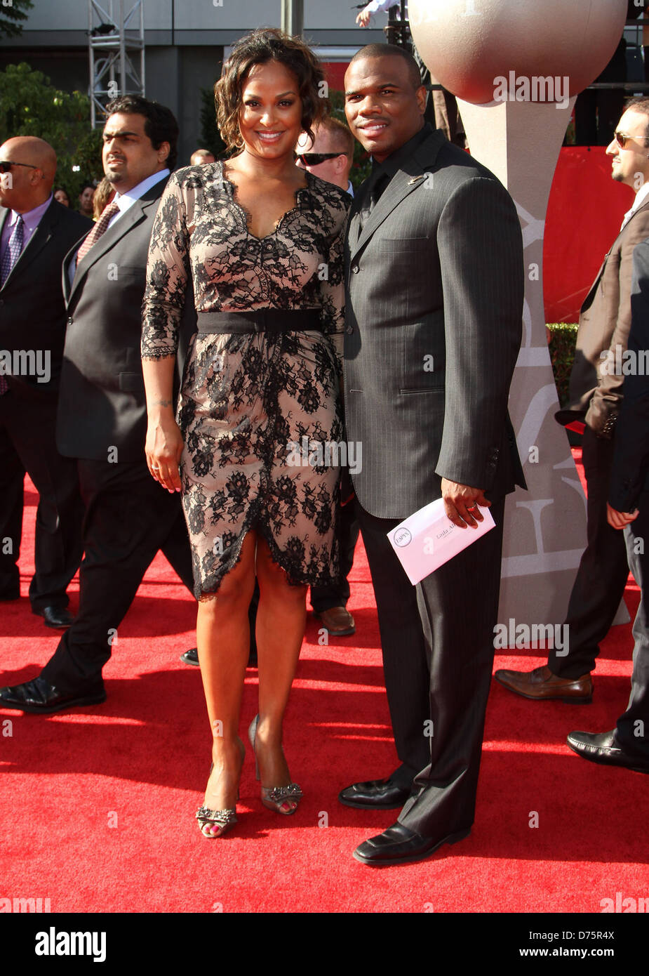 Laila Ali and her husband, former NFL player Curtis Conway The 2011 ...