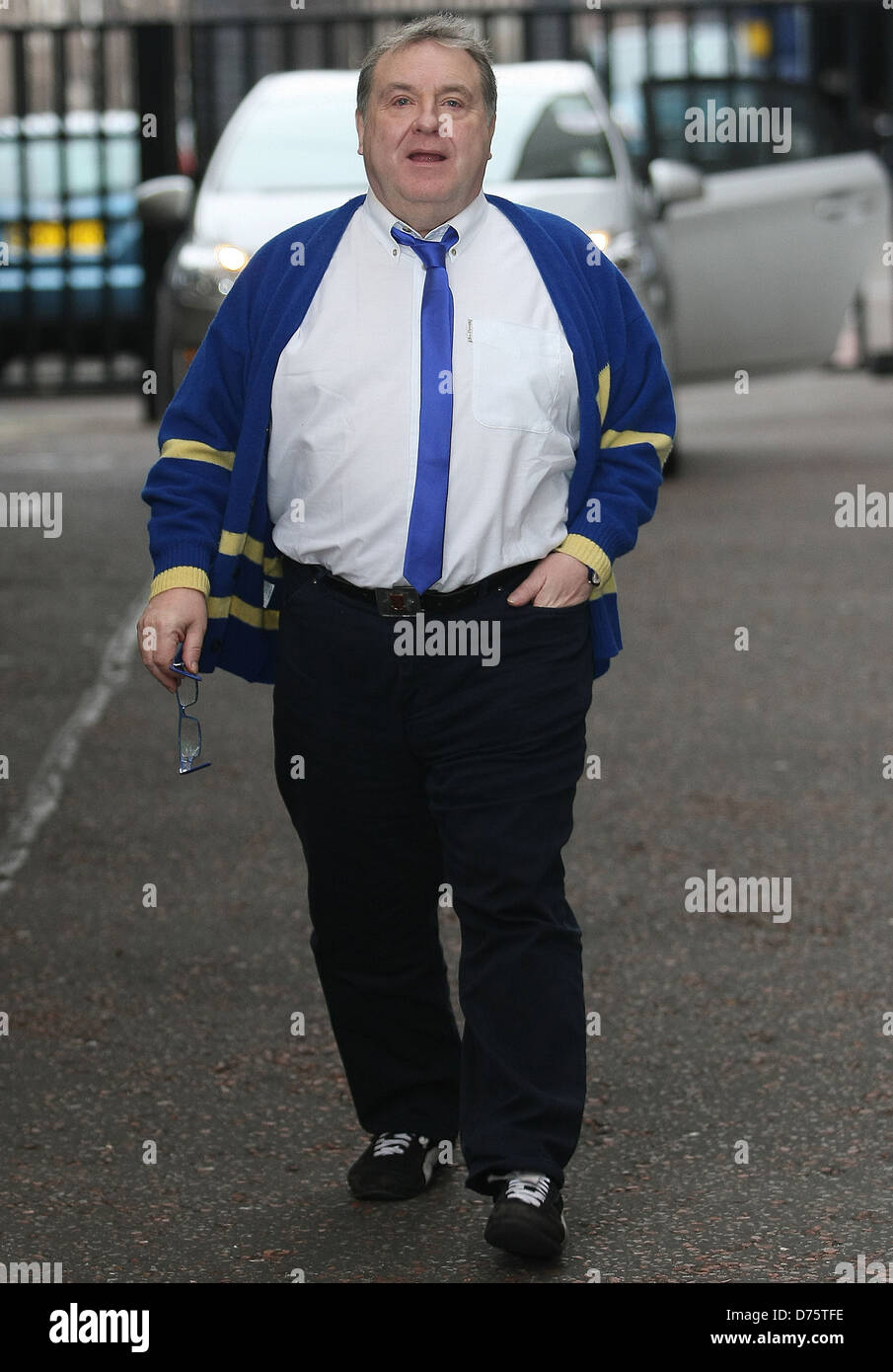 Russell Grant outside the ITV studios London, England - 20.01.12 Stock ...