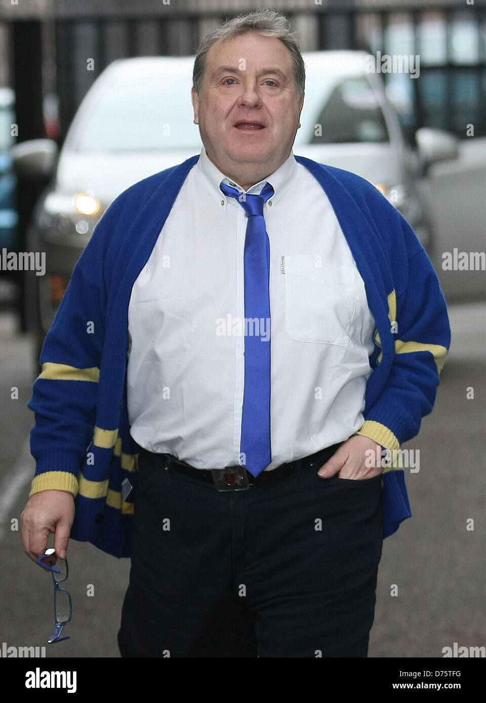 Russell grant outside the itv studios london hi-res stock photography ...