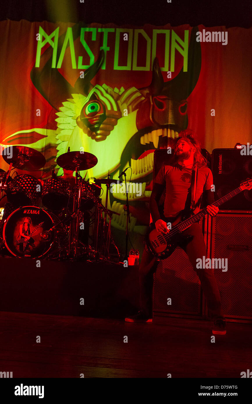 Mastodon performing live at Coliseu dos Recreios. Lisbon, Portugal - 22 ...