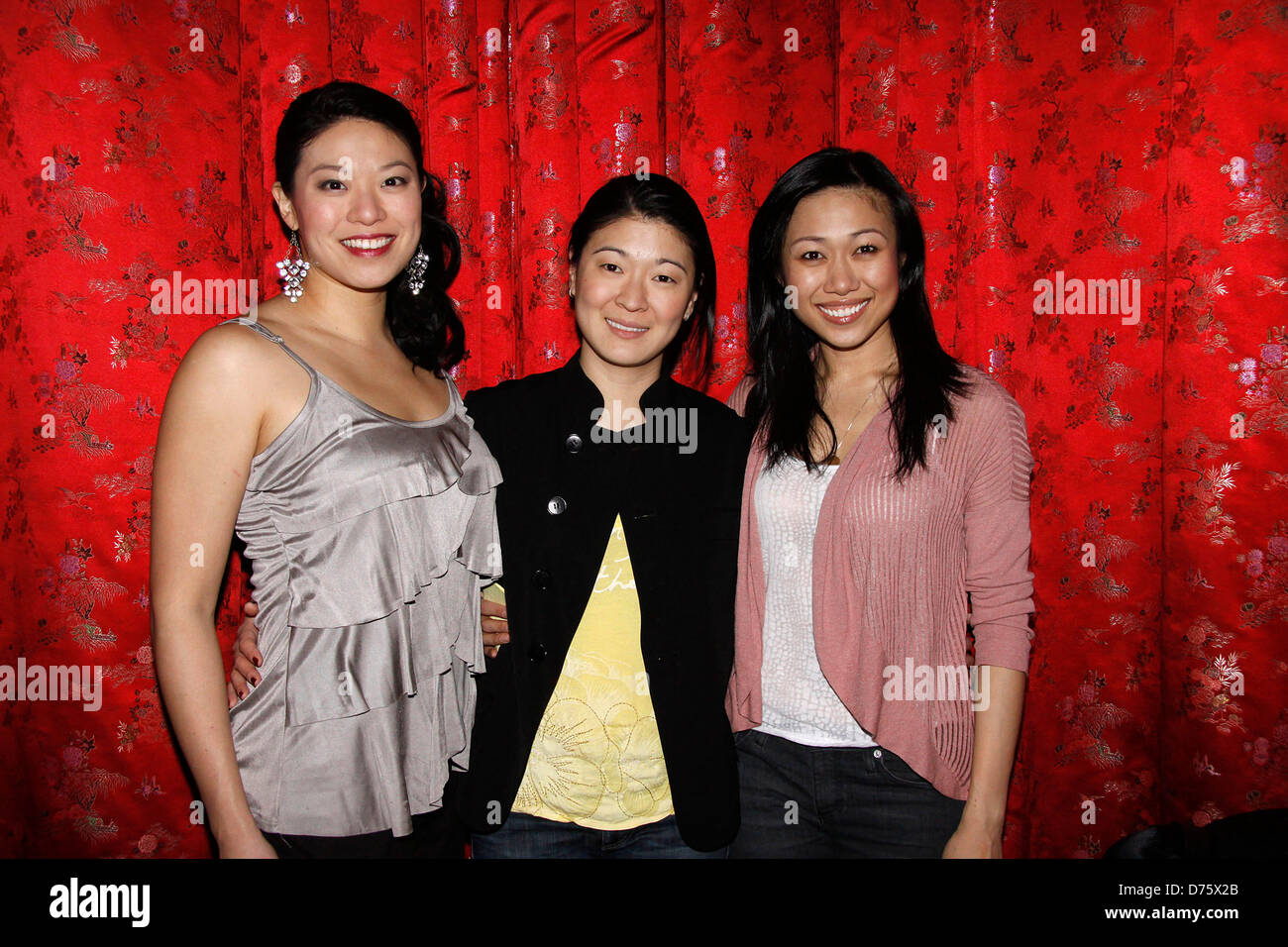 Christine Lin, Jennifer Lim and Angela Lin A Chinese banquet ...
