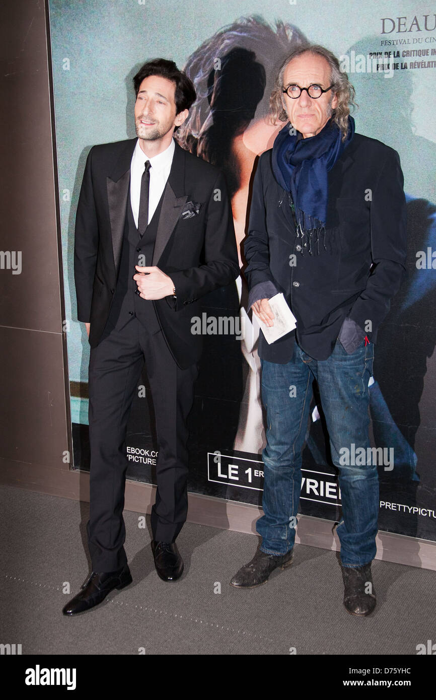 Adrien Brody and Tony Kaye The French premiere of "Detachment" at the ...