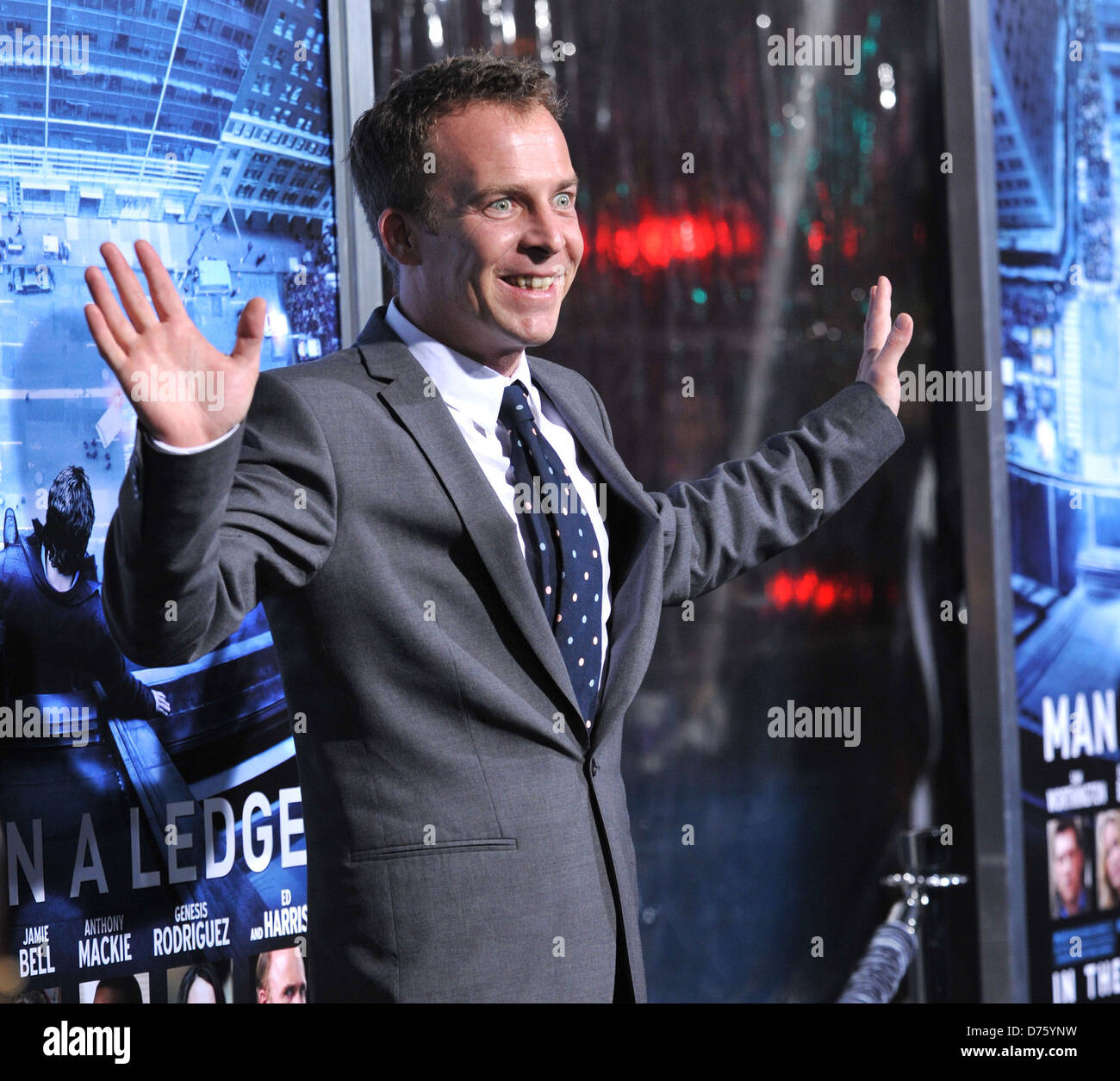 Asger Leth Premiere of 'Man on a Ledge' at Grauman's Chinese Theatre ...