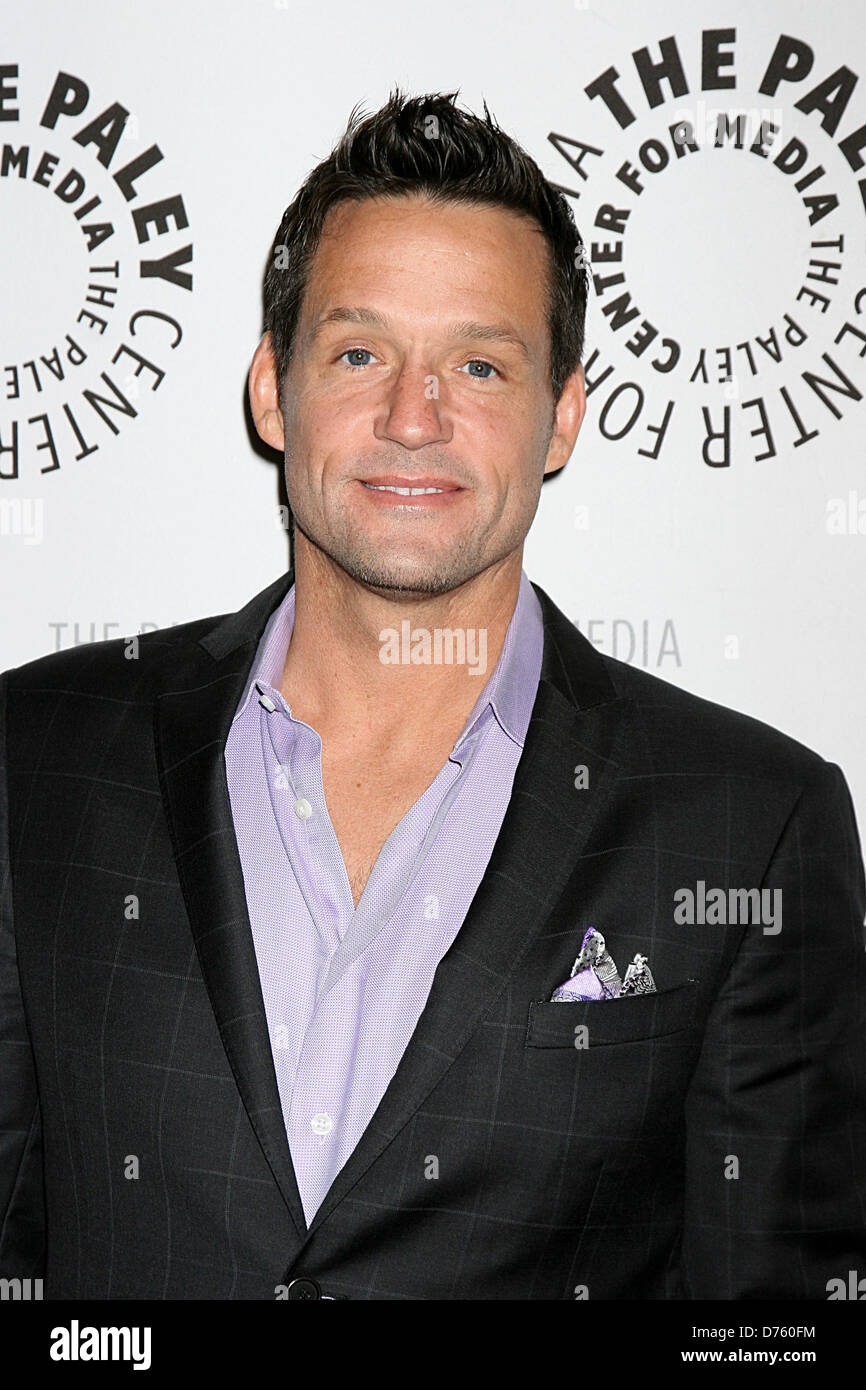 Josh Hopkins attending a special screening of "Cougar Town" at The ...