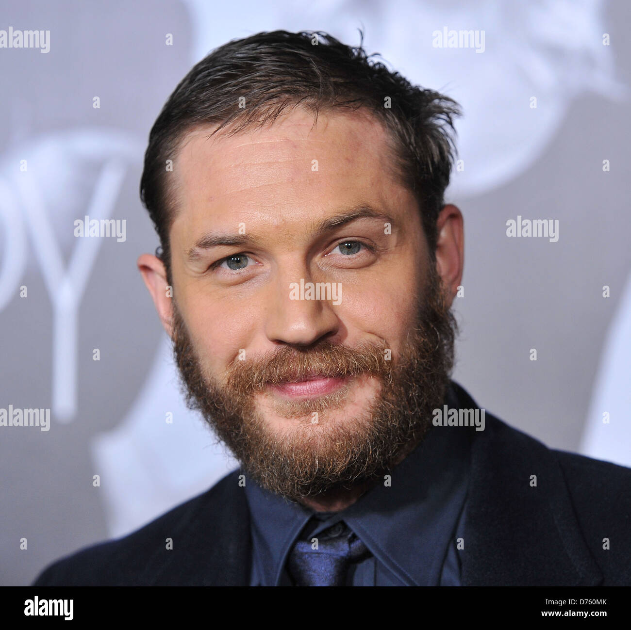 Tom Hardy at the premiere of Twentieth Century Fox's 'This Means War ...