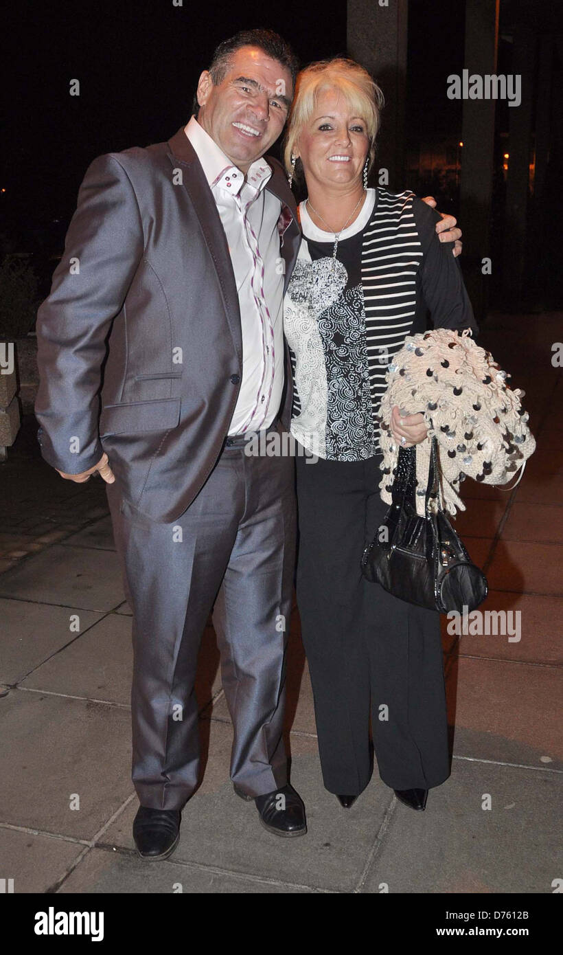 Celebrity Big Brother winner Paddy Doherty and his wife Roseanne ...