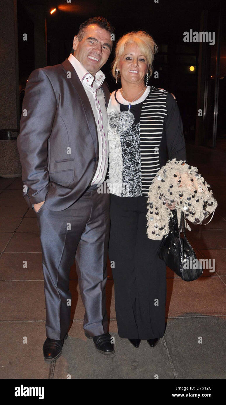 Celebrity Big Brother winner Paddy Doherty and his wife Roseanne ...