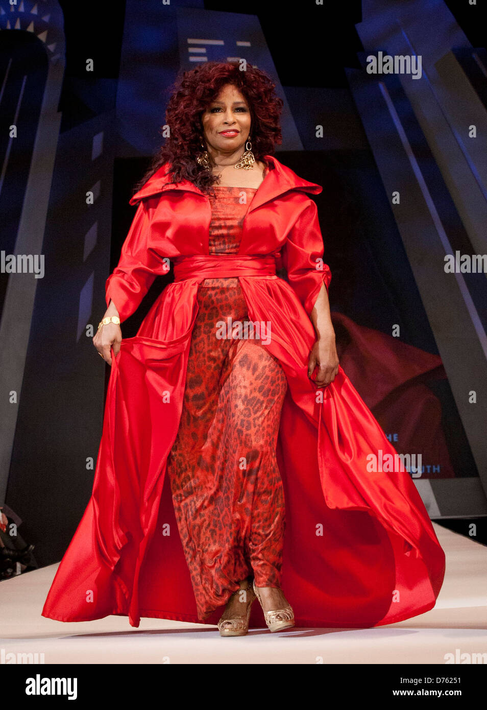 Chaka Khan The Heart Truth's Red Dress Collection - Runway - Fall 2012 ...