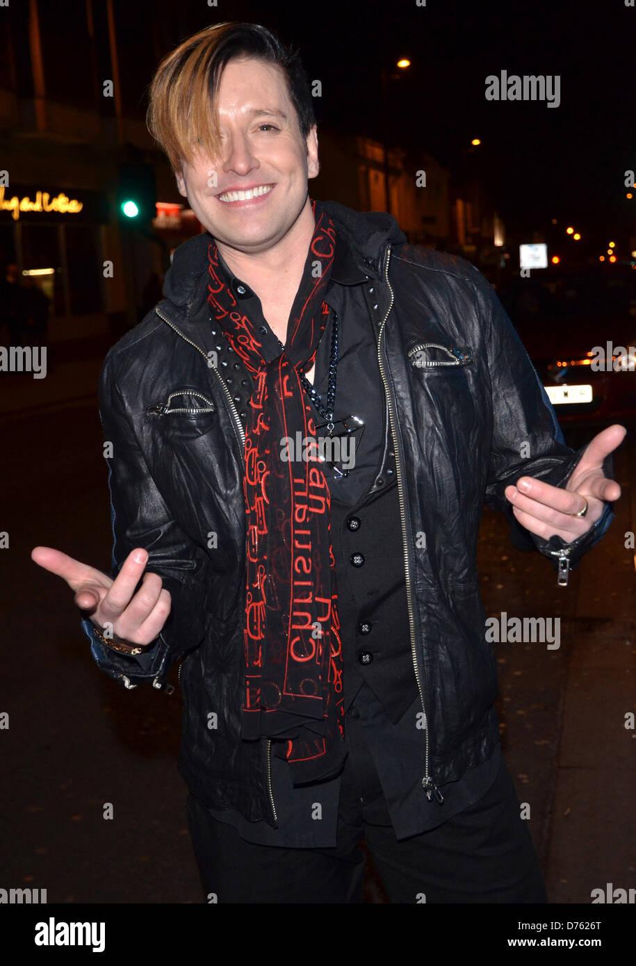 Andrew Stone Celebrity Big Brother 2012 re-union party held at Sugar ...