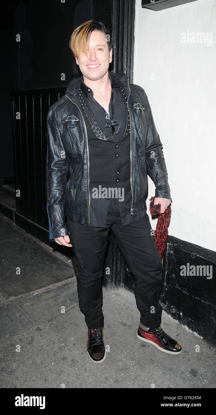 Andrew Stone Celebrity Big Brother 2012 re-union party held at Sugar ...