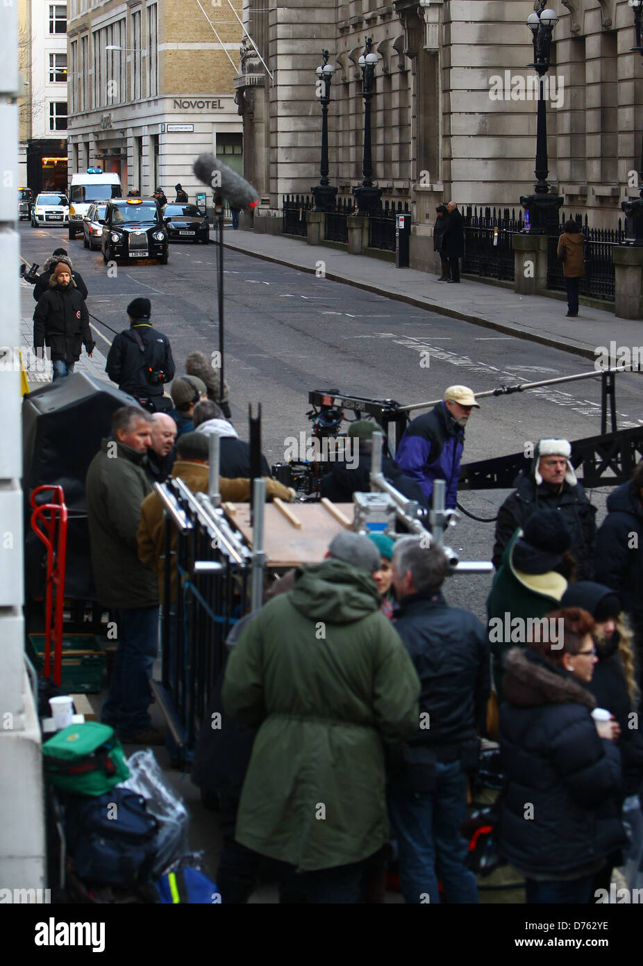 Atmosphere The set of the new James Bond film Skyfall London, England ...