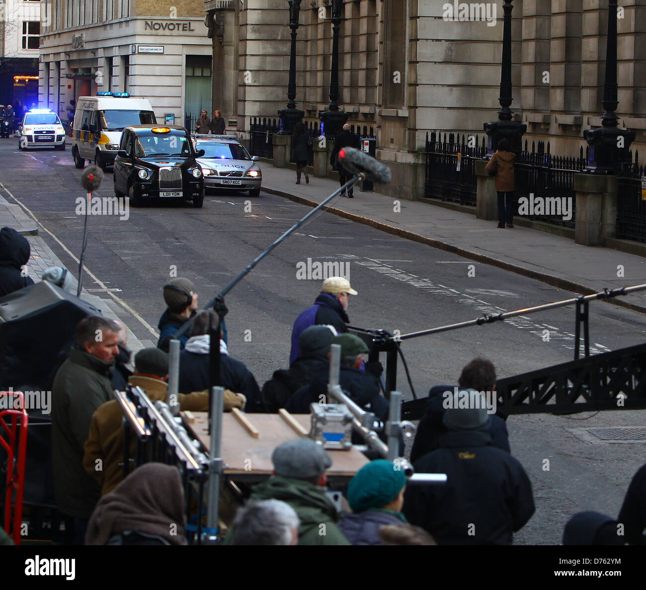 Atmosphere The set of the new James Bond film Skyfall London, England ...