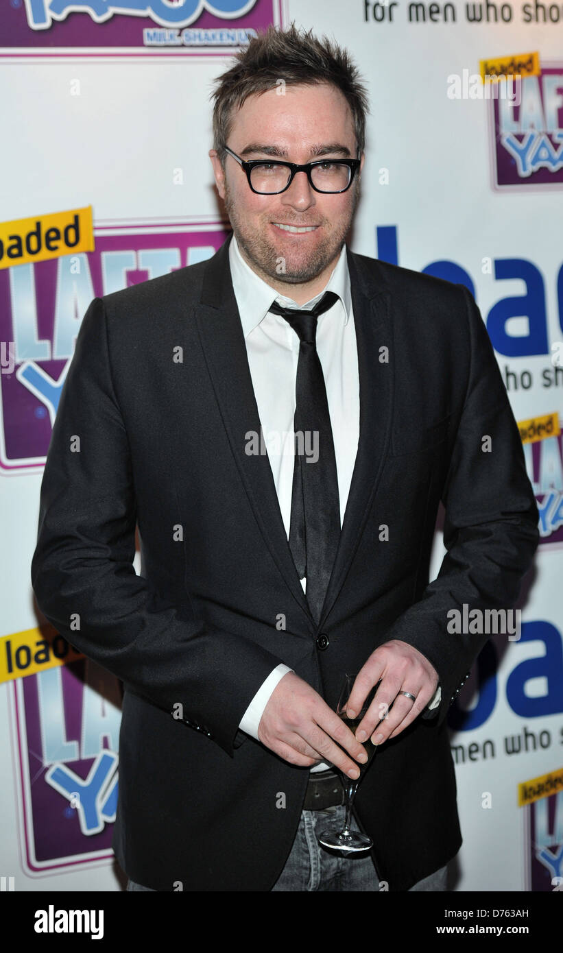 Danny Wallace Loaded LAFTAS 2012 held at the Cuckoo Club. London ...