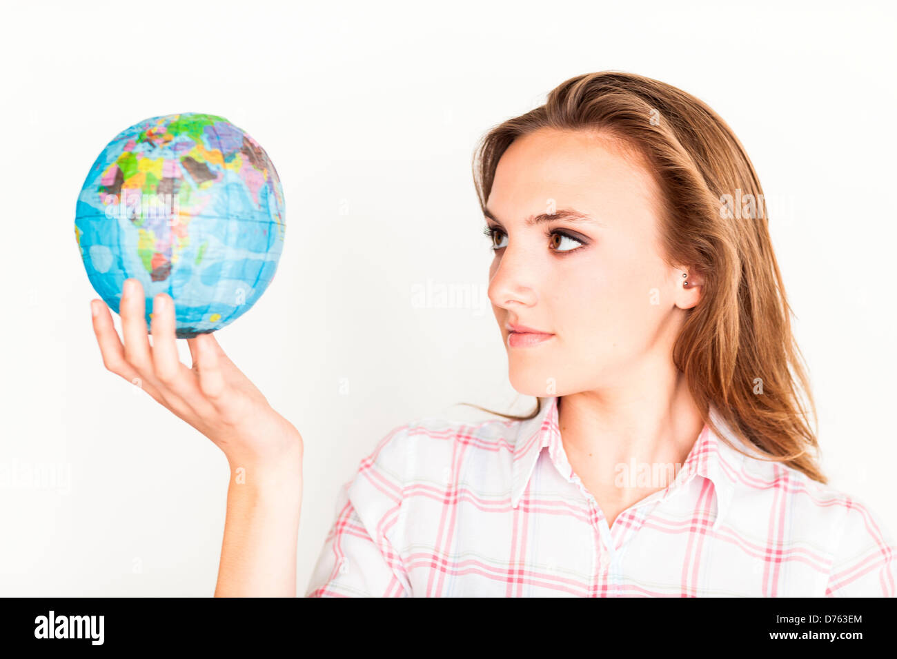 Which is a map of the world hi-res stock photography and images - Alamy