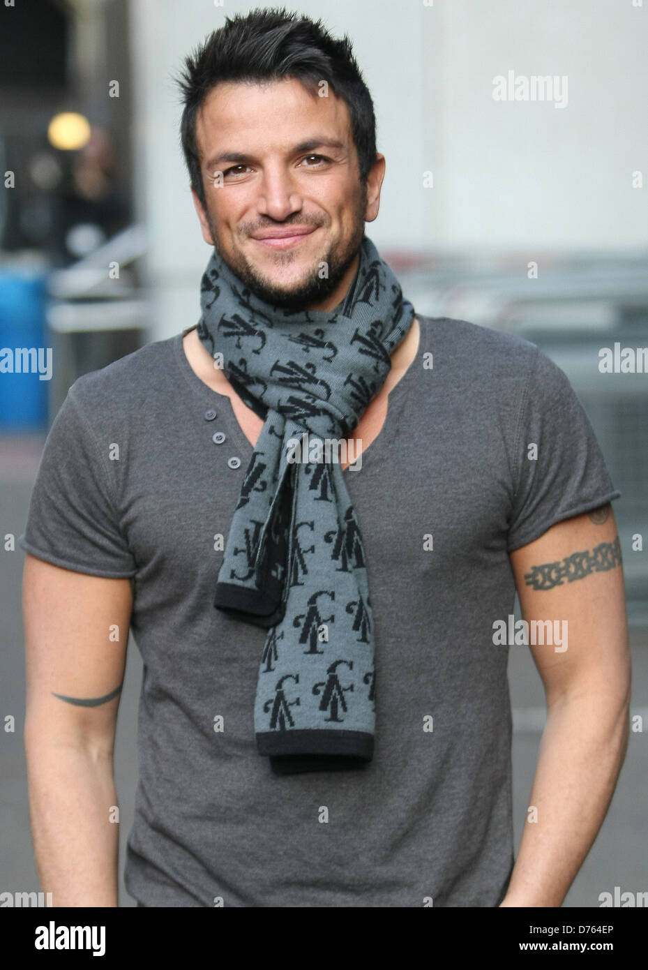 Peter Andre at the ITV studios London, England - 01.02.12 Stock Photo ...