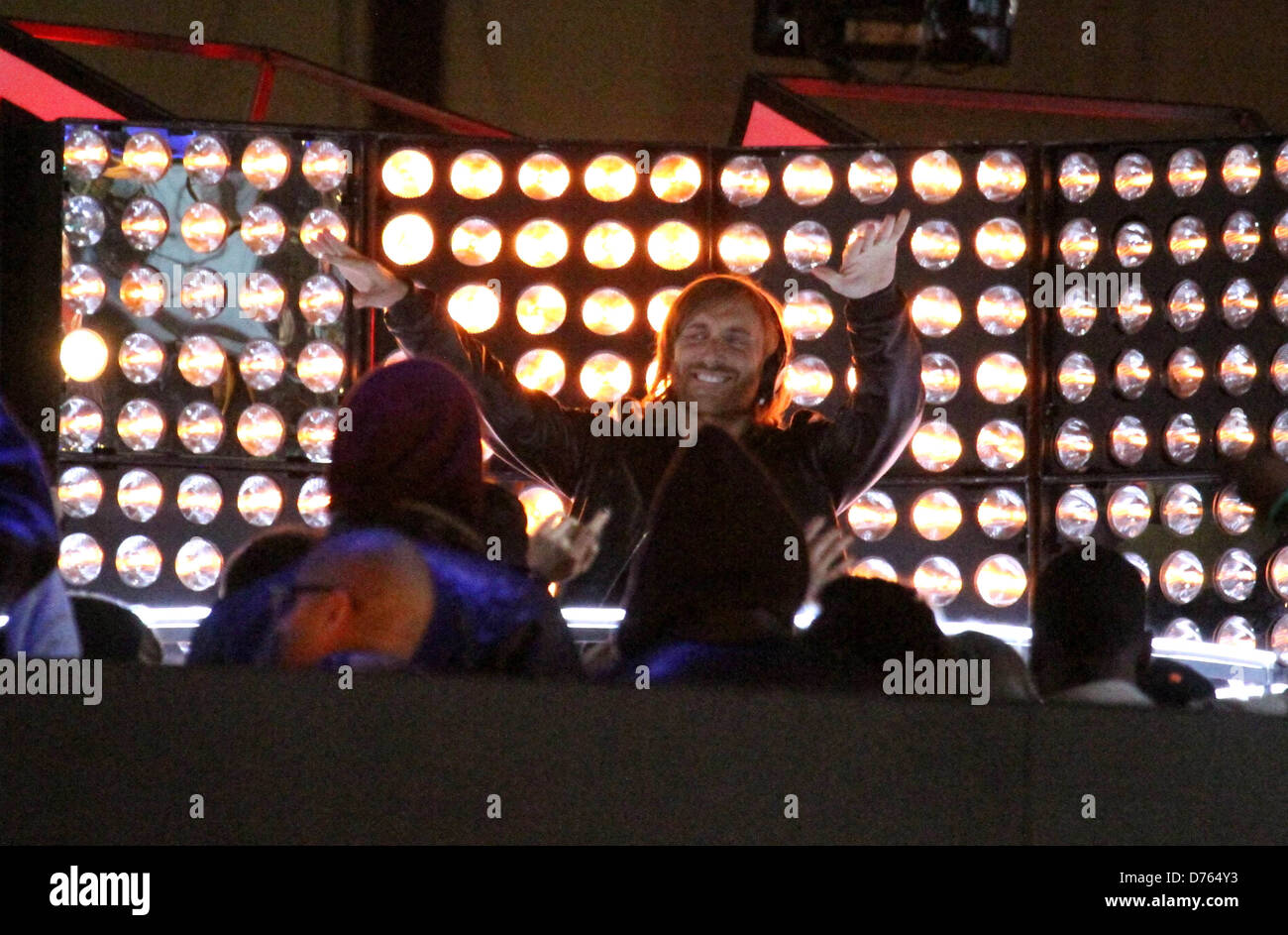 David Guetta films a commercial for Renault's new electric car "Twizy ...