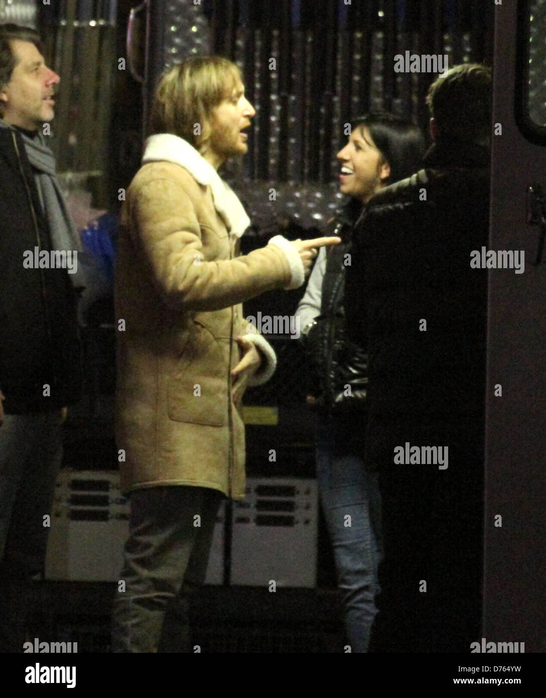 David Guetta films a commercial for Renault's new electric car "Twizy ...