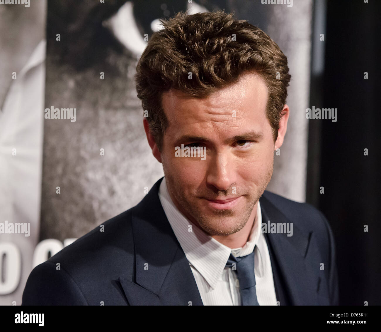 Ryan Reynolds New York Premiere of 'Safe House' held at the SVA Theater ...