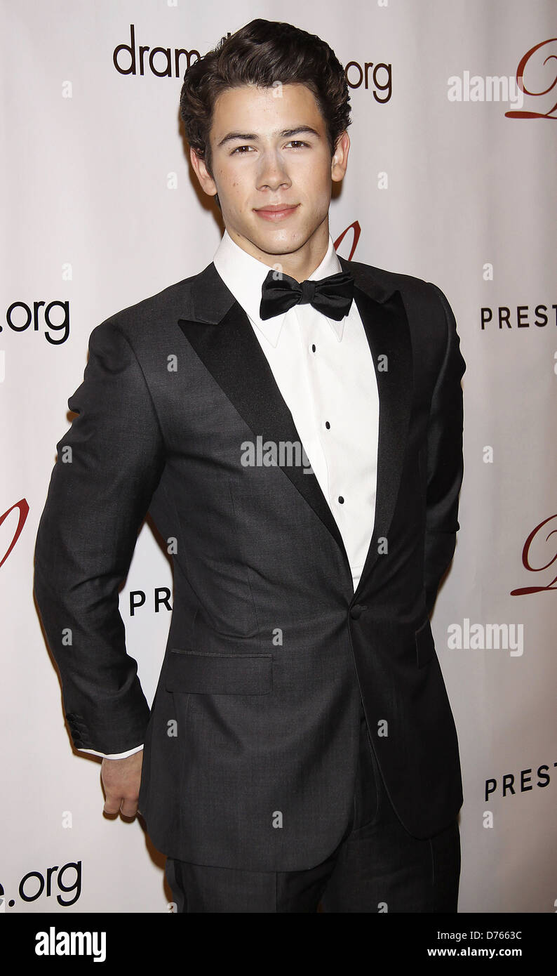 Nick Jonas The 2012 Drama League Gala, held at the Pierre Hotel ...