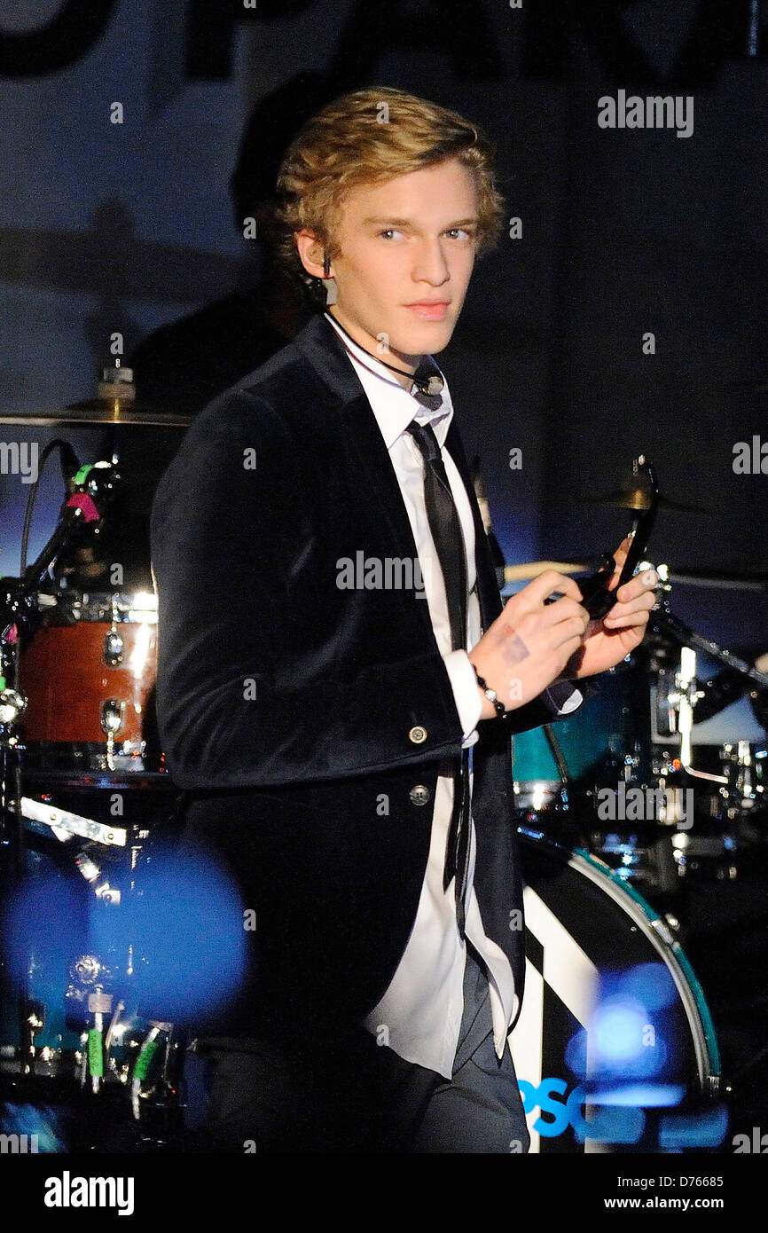 Cody Simpson performs live on stage at The Phoenix Concert Theatre ...