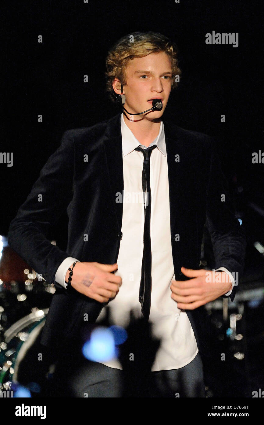 Cody Simpson performs live on stage at The Phoenix Concert Theatre ...