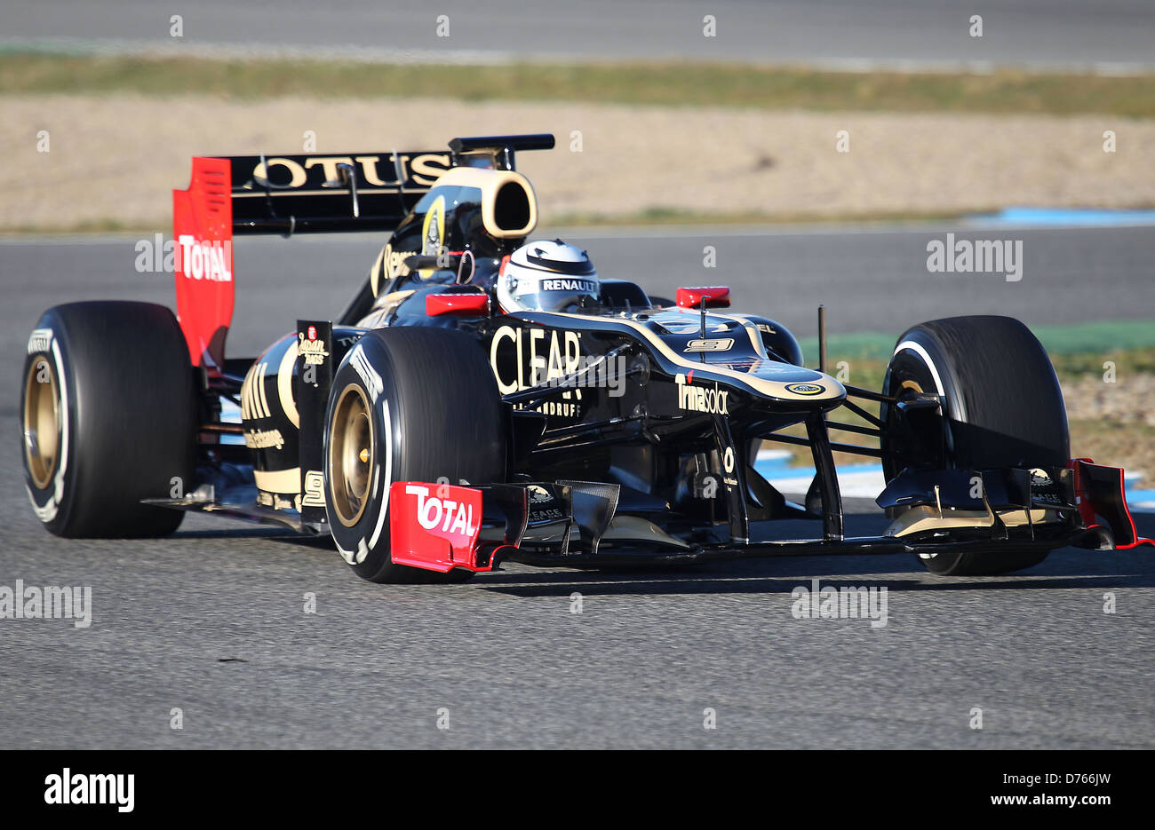 Kimi raikkonen lotus renault f1 hi-res stock photography and images - Alamy