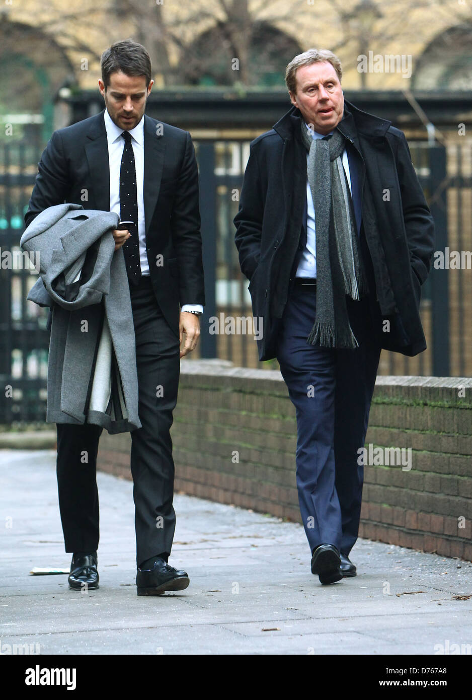 Jamie redknapp harry arrive hi-res stock photography and images - Alamy