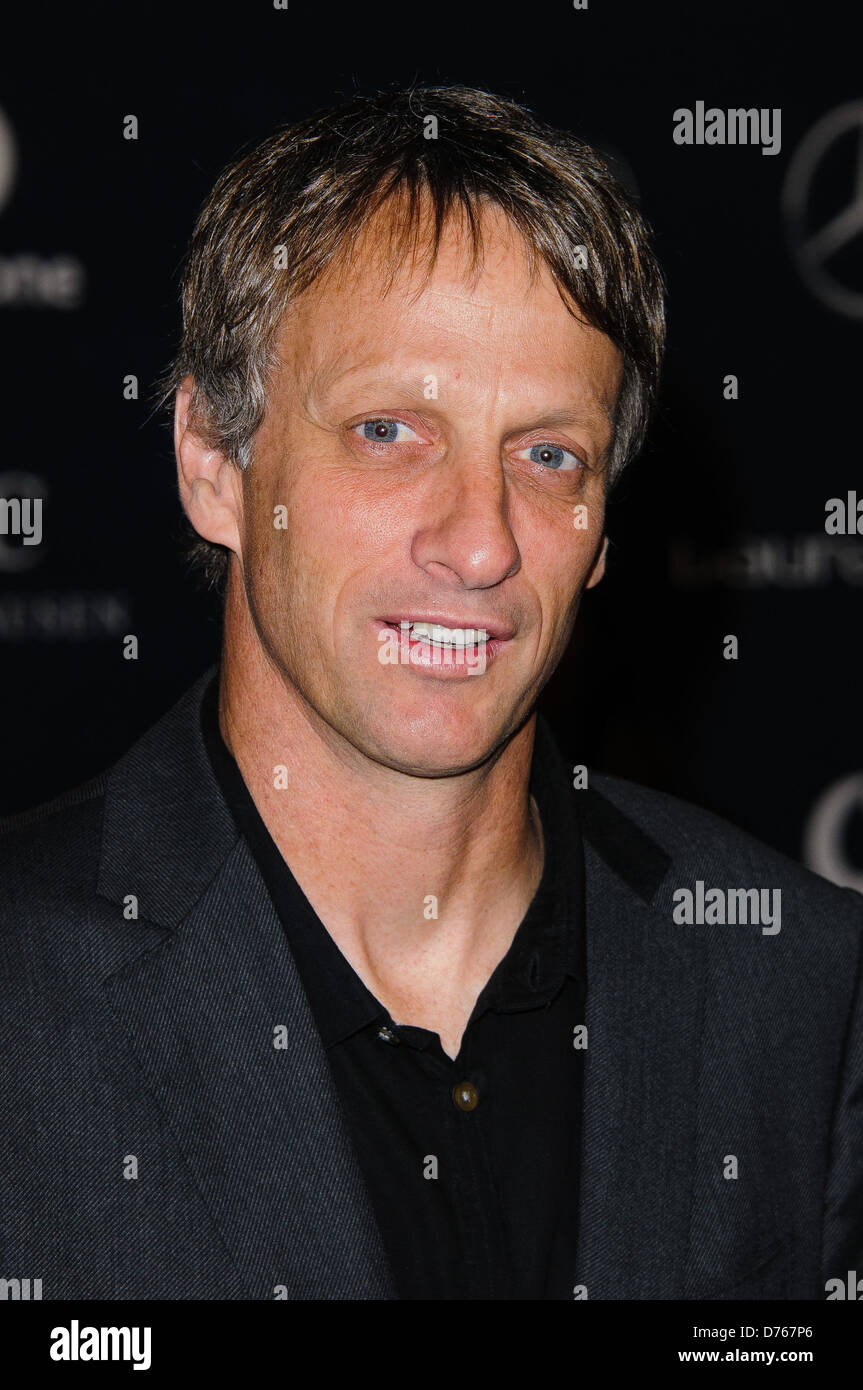 Tony Hawk Laureus Sport Awards held at the Queen Elizabeth II Centre ...