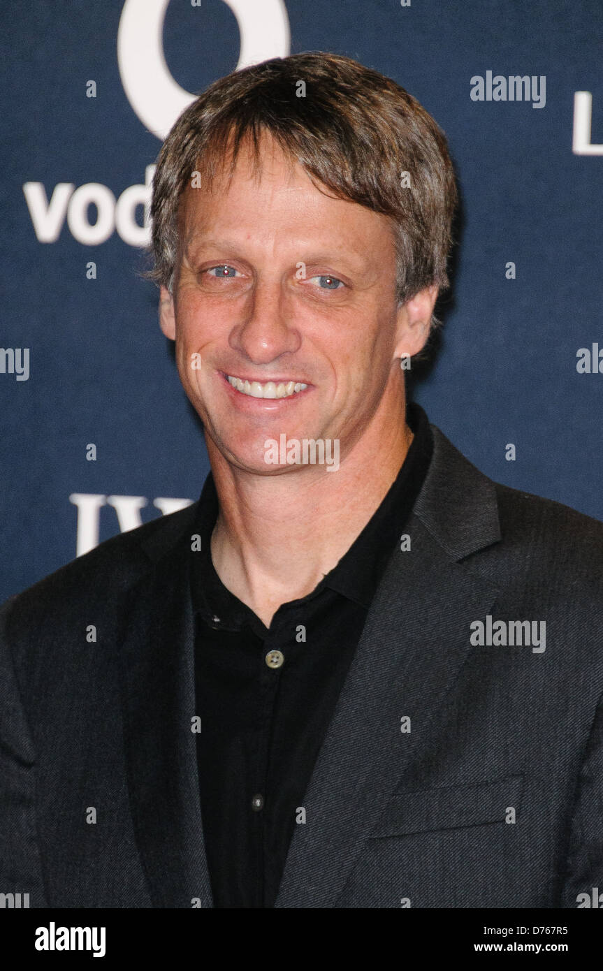 Tony Hawk Laureus Sport Awards held at the Queen Elizabeth II Centre ...